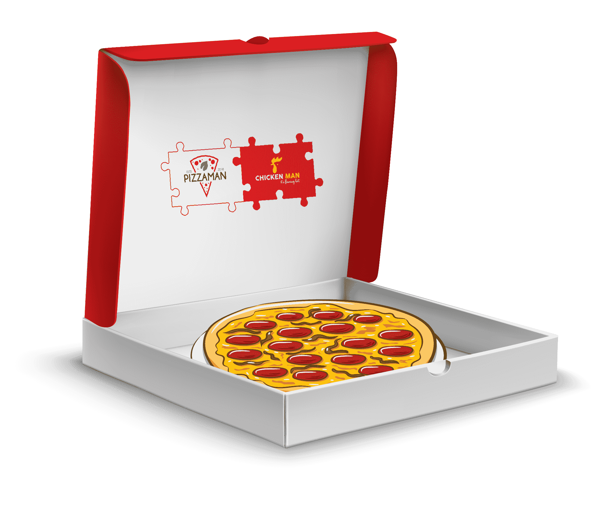 Menu | Pizzaman Chickenman