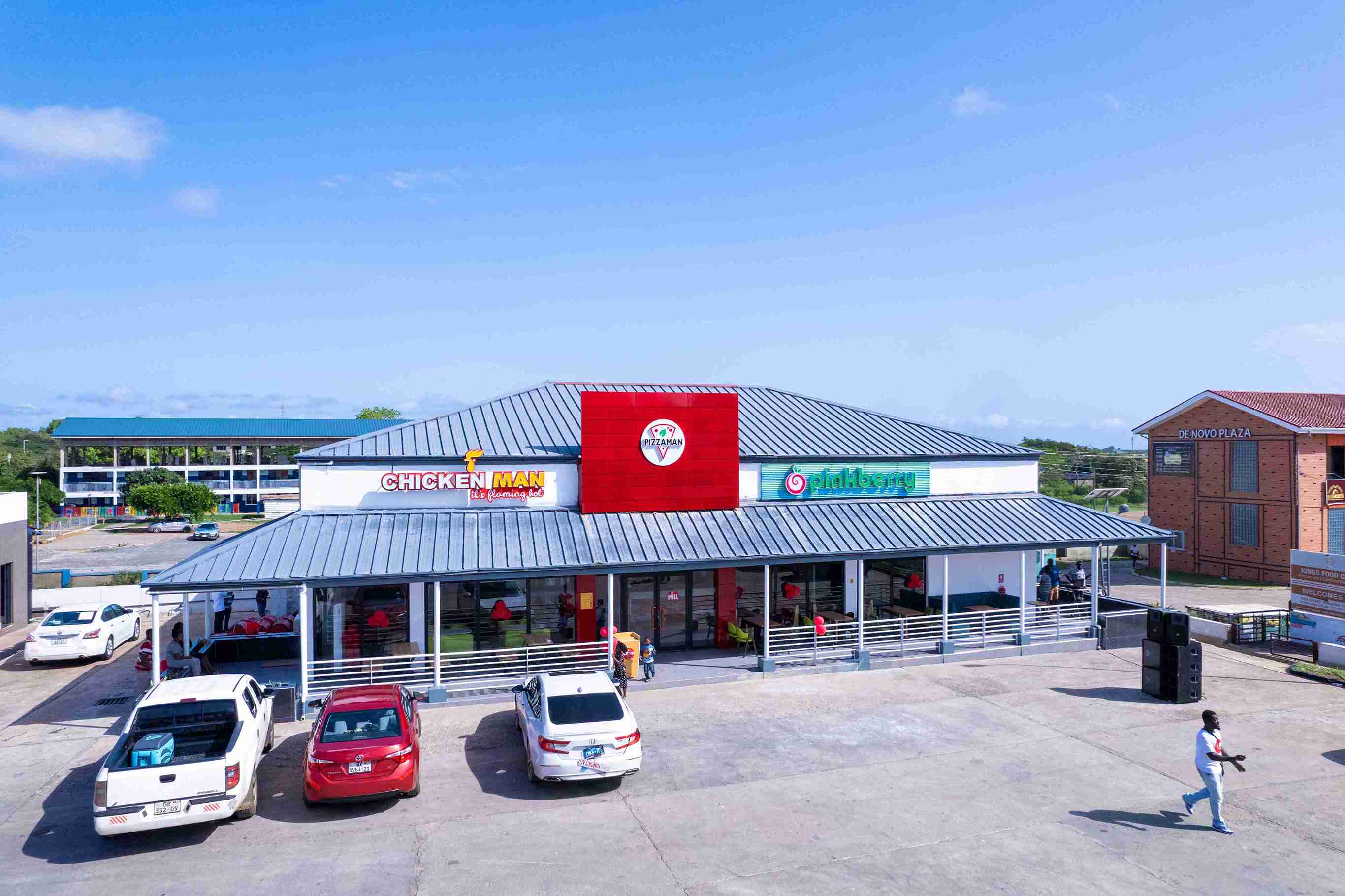 Pizzaman Chickenman Outlets Across Ghana